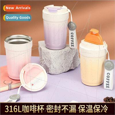 316L stainless steel liner ceramic coffee cup high color val