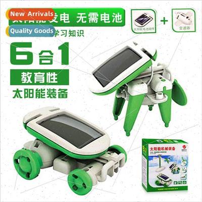 diy robot assembled generation 6 in 1 solar energy science e