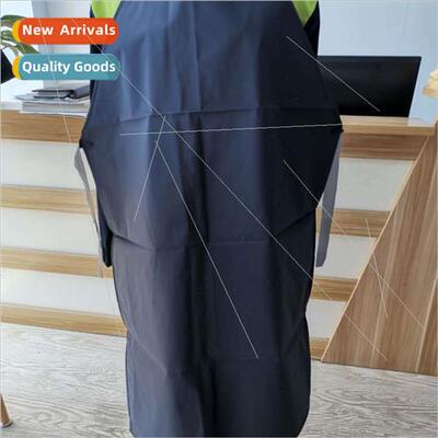 PVC clip mesh thickened apron Acid alkali resistant oil resi