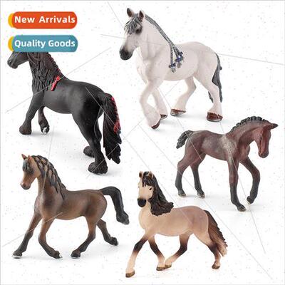 Zoo simulation wild Andalusian mare model Spanish dancing ho