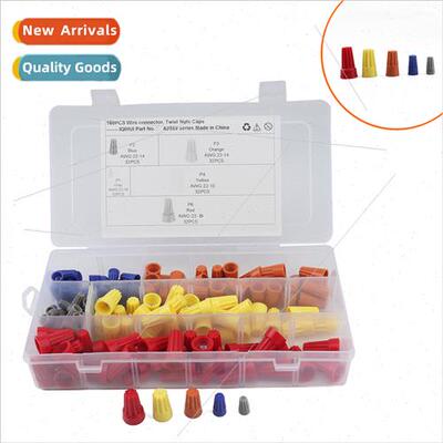 160pcs Boxed WaterproCrimp Caps P1 P2 P3 P4 P6 Spring Screw