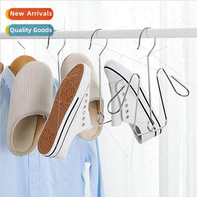 Stainless steel drying shoes hook outdoor balcony windprodry