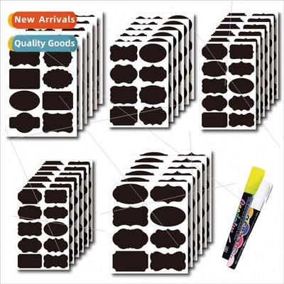 Chalkboard stickers stickers waterprolarge bottle spice labe