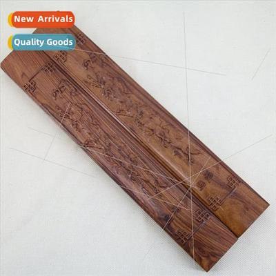 Rosewood Calligraphy Calligraphy Ruler Mahogany Paperweight/