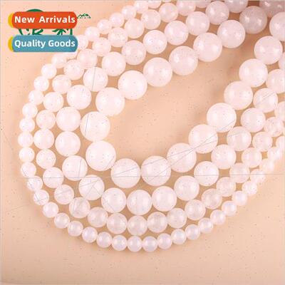 Whe Chalcedony Round Beads Handmade Beading Chalcedony Brace