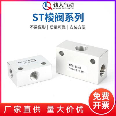 梭阀系列 液压马达梭阀高压梭阀液压三通梭阀VUSF G1 G3/4 G1/2