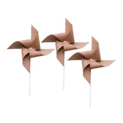 3x Pinwheels Toys Windmill Garden Yard Lawn Wedding