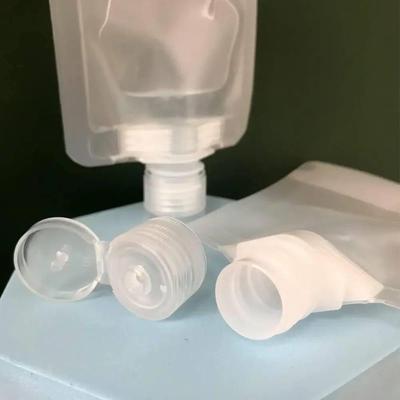 5pcs Pack Travel Pouches for Toiletries, Plastic Refillable