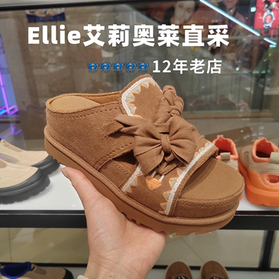 奥莱折扣｜少量现货|春季新款厚底露趾一字带俩穿休闲拖鞋