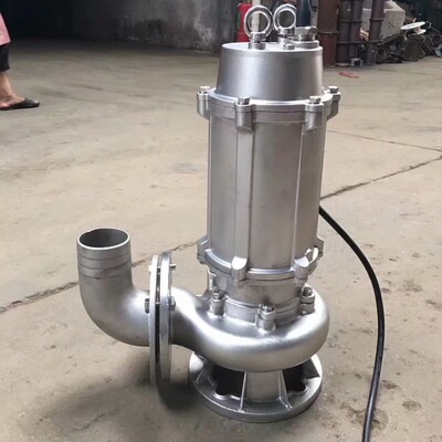 80W无堵塞立式潜水排污泵