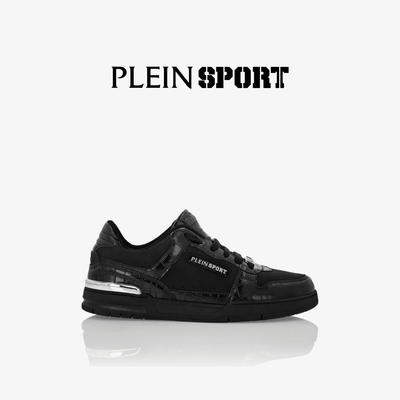 PLEIN SPORT 2025年Viper Luxe男女款PU革休闲时尚板鞋