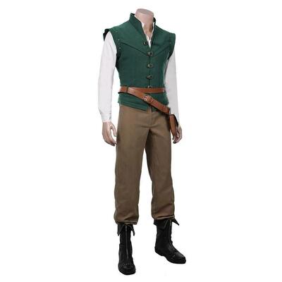 Flynn Rider Tangled Rapunzel Cosplay Costume Adult Carnival