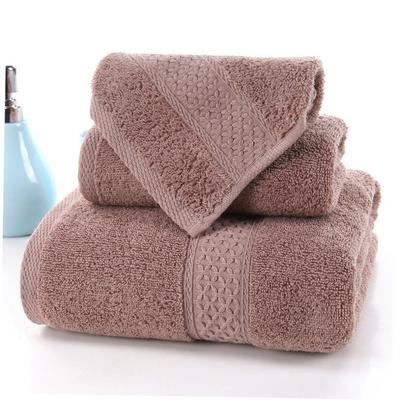 3pcs set cotton beach bath face towel 全棉毛巾浴巾三件套