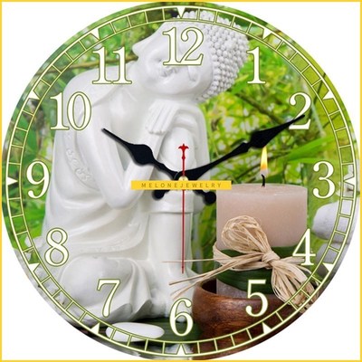 Shabby Chic,Buddha Wall Clocks,Vintage Wall Clock,Wall Watch