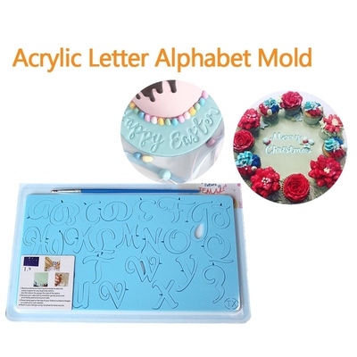Acrylic Letter Alphabet Mold Diy Cake Stamp Fondant Mold Bis