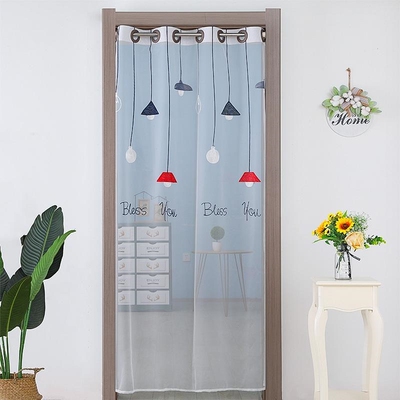 The curtains of the curtains are closed in the bedrooms of t