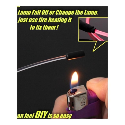 interior Ambient Light Tuning Atmosphere Fiber Optic Band Li