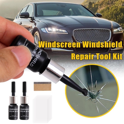 Cracked Glass Repair Kit Windshield Nano Repair Liquid DIY