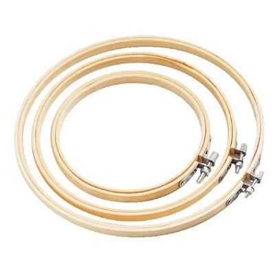 Prettyia DIY Cross Stitch Hoop Ring Embroidery Circle