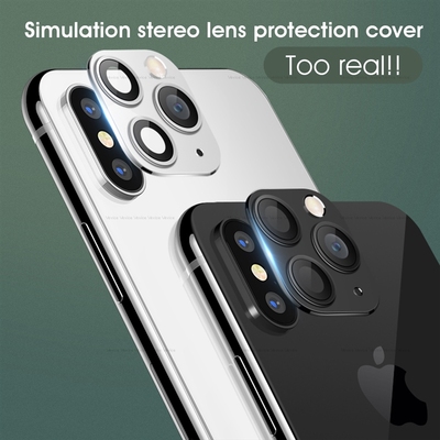 Camera Lens Seconds Change Cover For iPhone 11 Pro Max Meta