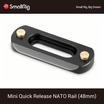 SmallRig Mini Quick Release NATO Rail (48mm) Long for Camer