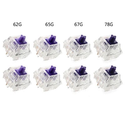 Zealios Tactile V2 Purple Switch For Custom Mechanical Keybo