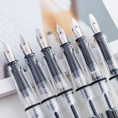 6pcs calligraphy Parallel Pen Set 0.7mm 1.1mm 1.5mm 1.9mm 2
