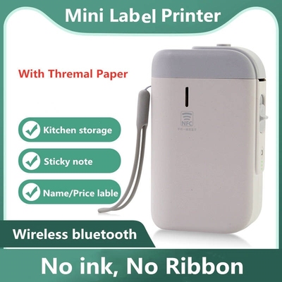 Wireless Bluetooth Portable Thermal Label Printer Mini Handh