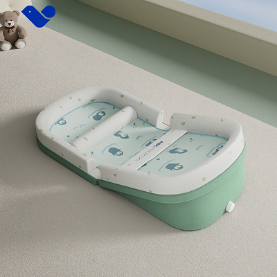 ABCmokoo婴儿凉席夏宝宝可用透气抗菌冰丝席儿童可水洗斜坡垫专用