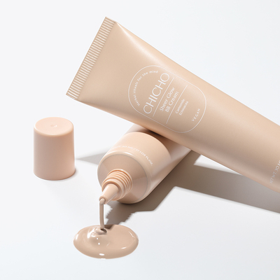 chicho素颜霜水光养肤BB霜30ml轻薄提亮77%草本面霜遮瑕退红vegan