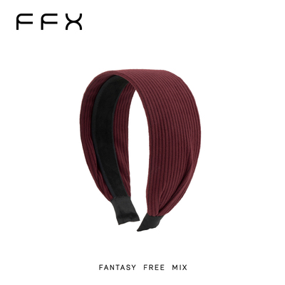 【草莓粉丝专享】FFX【浅浅】明星同款高级轻奢柔软宽边针织发箍