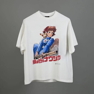 RolloVTG.风之谷印花复古Tee