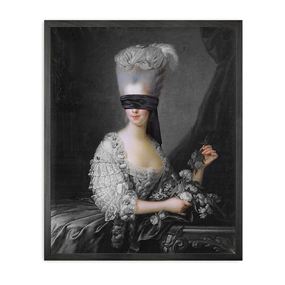 英国Mineheart Blindfold -2 Framed Printed 蒙住眼睛装饰画