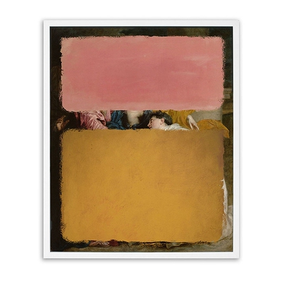 英国Mineheart Colours- Pink & Orange 颜色系列肖像装饰画