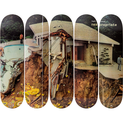 比利时The Skateroom 装饰滑板 Kelley WALKER我们想要下陷的客厅