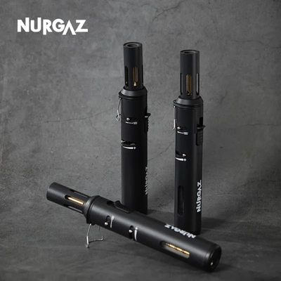 炉客NURGAZ直冲式喷火枪高温蓝焰可视点火器焊枪喷火枪点艾灸