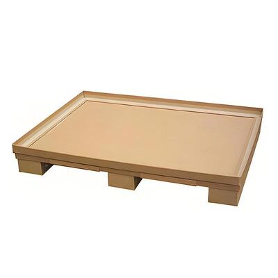 免熏蒸纸栈托板仓库纸卡板皮叉车卡板物流YAR运输纸寸盘定制尺牛