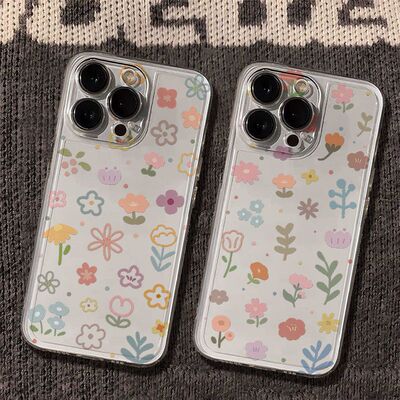 春天小碎花适用OPPOReno16手机壳K15Pro+透明K12K13Turbo软FindX10X9X8S+A7ProMax学生A5活力版a58a93a96a97