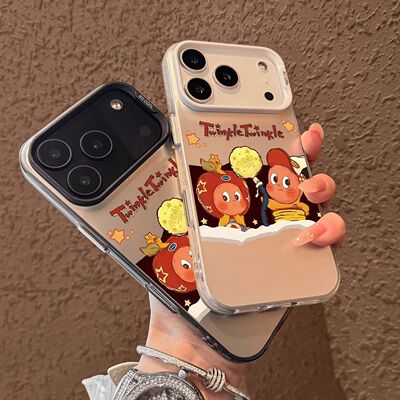 可爱星星人适用vivoS50ProminiS30s20s19s18s17手机壳彩银磨砂X300X200S学生Y500y300Ty200iy100iy78+y37y36m