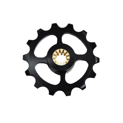 适用BromPton小布改装C T Pline陶瓷正负齿14T金属导轮直线轴承