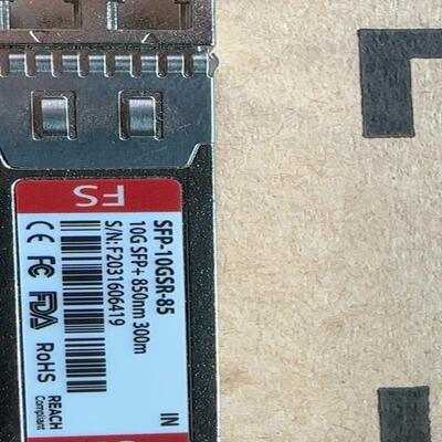 飞速FS SFP-10GSR-85 10G SFP+ 850