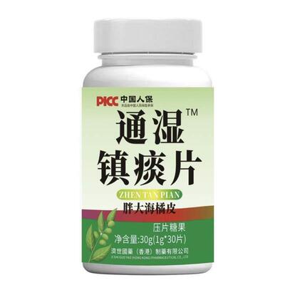 通湿镇痰片 胖海大橘皮压 PTJ片痰糖果40片湿气多