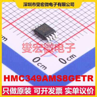 HMC349AMS8GETR MSOP-8-EP 5V 50dB 1.2dB 射频开关芯片IC