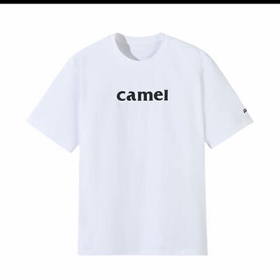 Camel/骆驼 内搭冰感重磅T恤 C35BAXN050 紫 XL