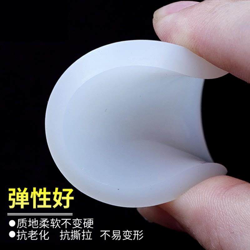 圆形耐高温软硅胶垫片超薄橡胶螺丝防水塑料密封加厚平垫圈可定制