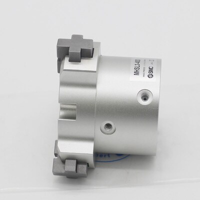 SMC型二c爪三爪四爪卡盘夹爪气缸手指夹具加长型MHS3-16D20D32D50