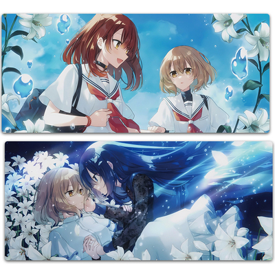 对我垂涎欲滴的非人少女比名子近江汐莉美胡水产动漫鼠标垫加厚