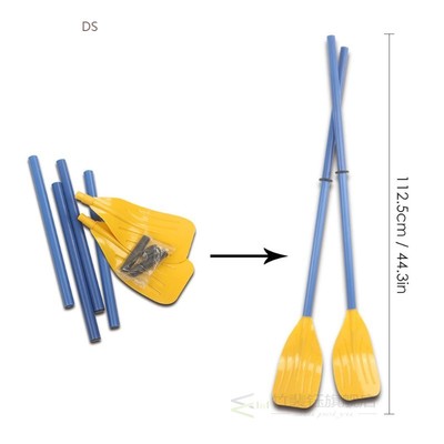 Inflatable Boat Set Heavy Duty Rafting Fishing Air Kayak Can