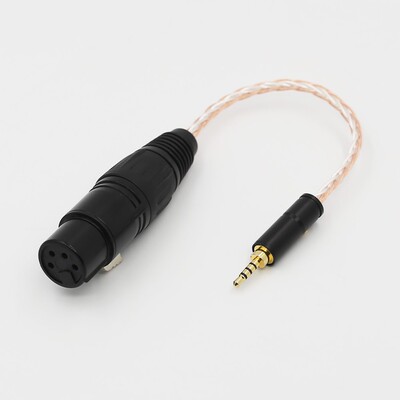 2.5mm Trrs Balanced Male to 4 pin XLR Balanced Female Headp