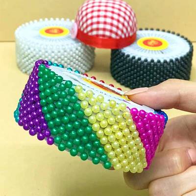 500pcs Sewing Pins 36mm Head Pins Quilting Pins in Plastic S